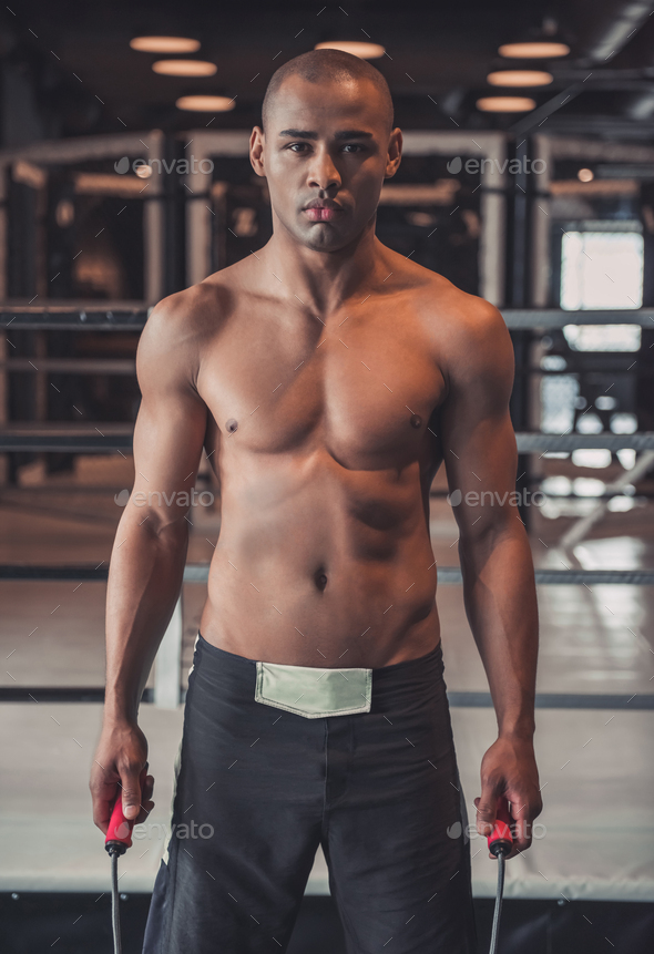 Afro American boxer Stock Photo by GeorgeRudy | PhotoDune
