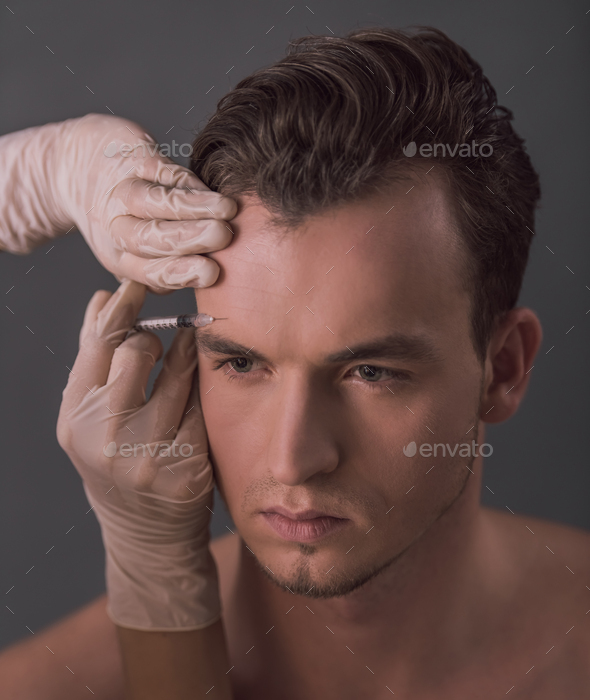 Man getting injection Stock Photo by GeorgeRudy | PhotoDune