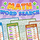 Math Word Search HTML5 Game - Construct 3 Source-code by jmneto | CodeCanyon