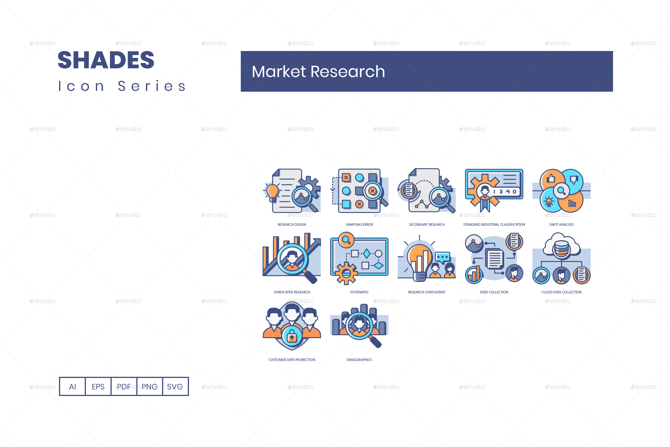 67 Market Research Icons, Icons | GraphicRiver