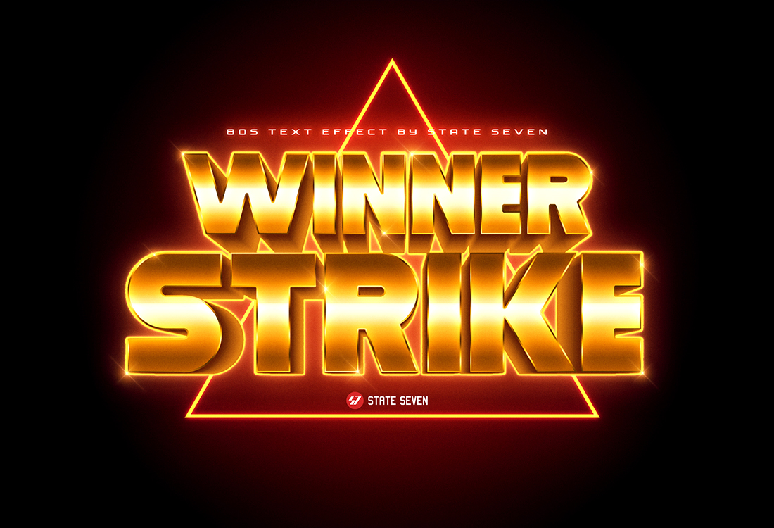 80s Text Effects V1, Add-ons | GraphicRiver