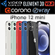 Apple iPhone 12 mini all colors by madMIX_X | 3DOcean