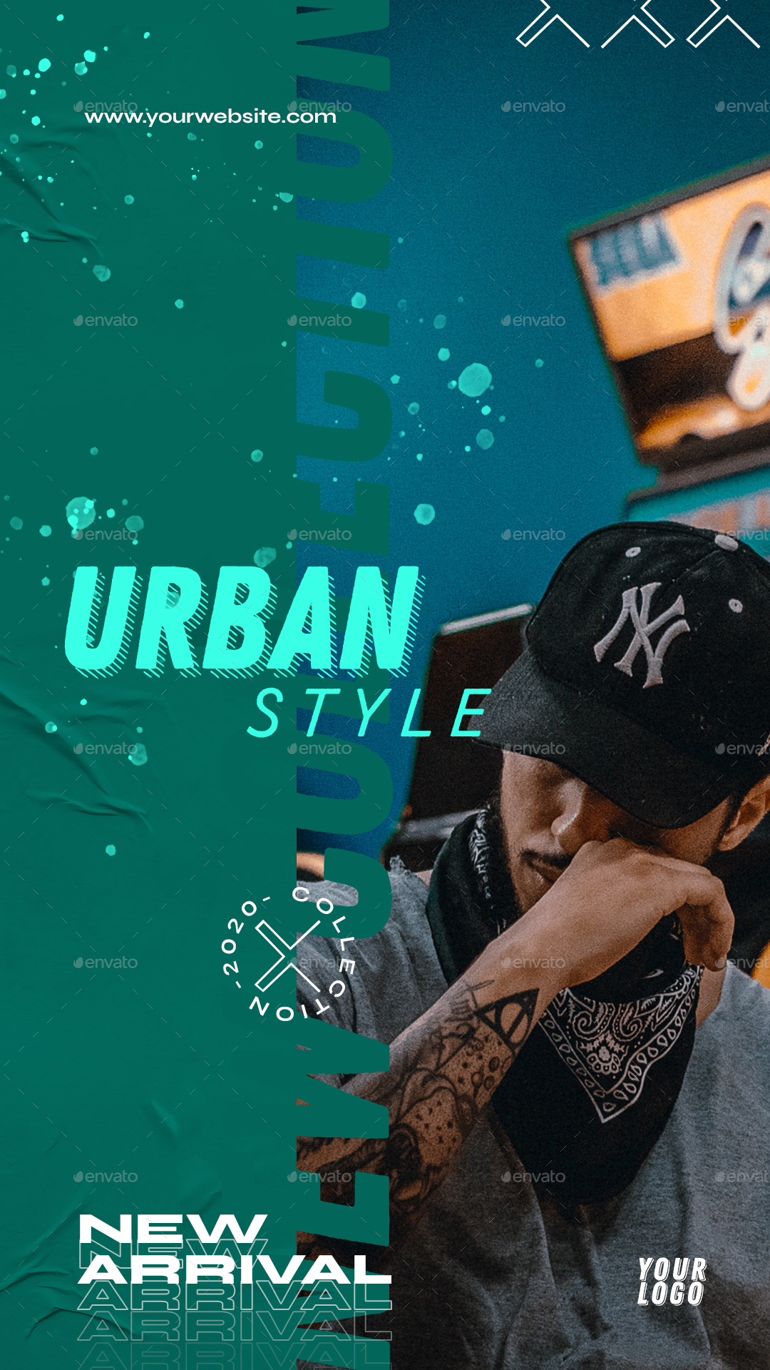 Fashion - Urban Banner - Social Media Post and Stories, Web Elements
