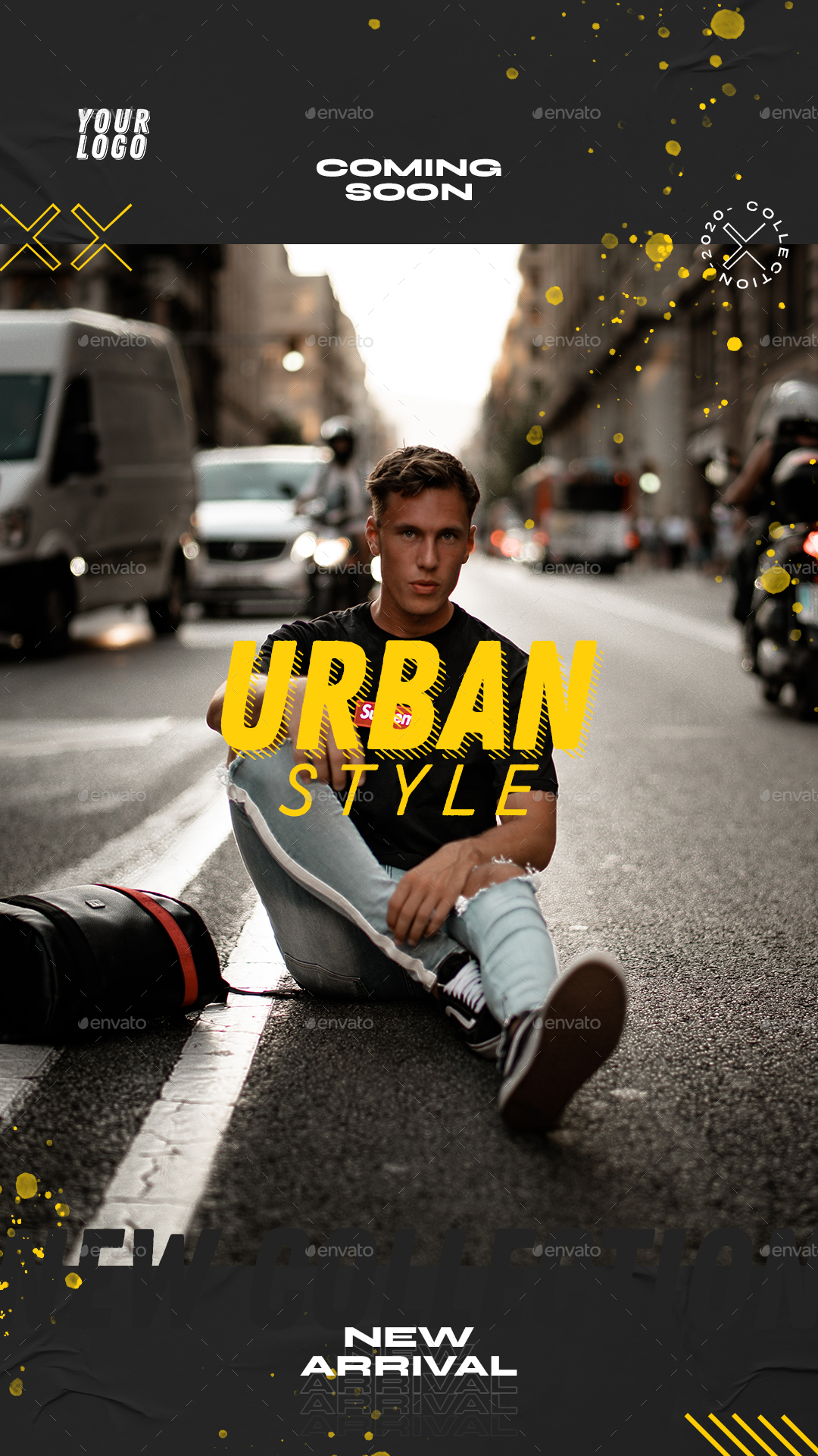 Fashion - Urban Banner - Social Media Post and Stories, Web Elements