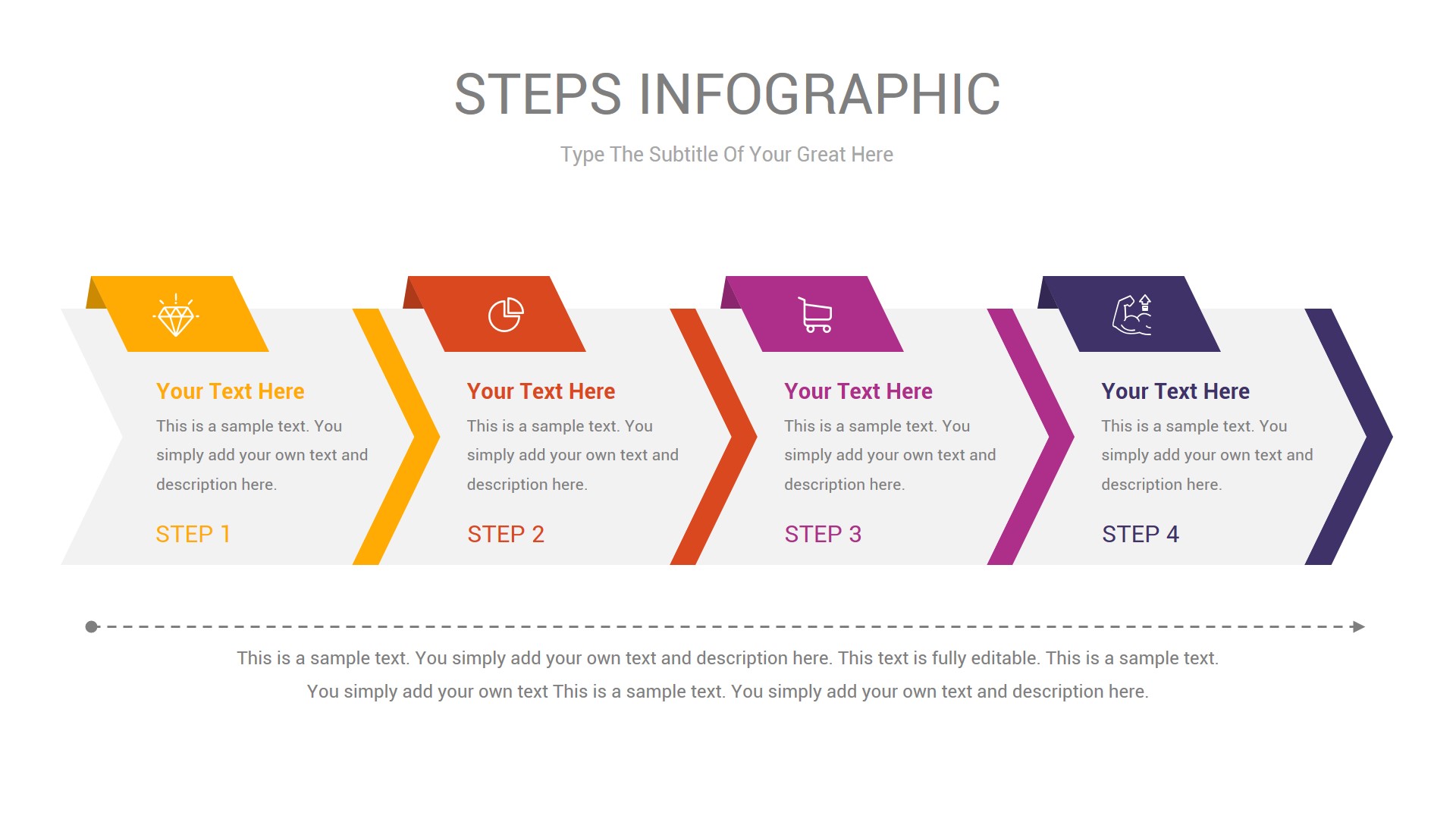 Steps Infographic PowerPoint Template, Presentation Templates ...