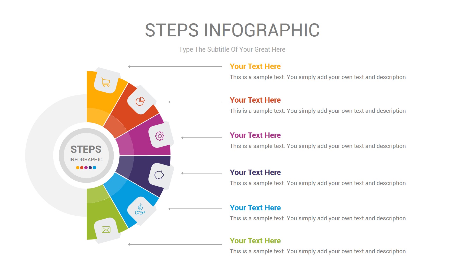 Steps Infographic PowerPoint Template, Presentation Templates ...