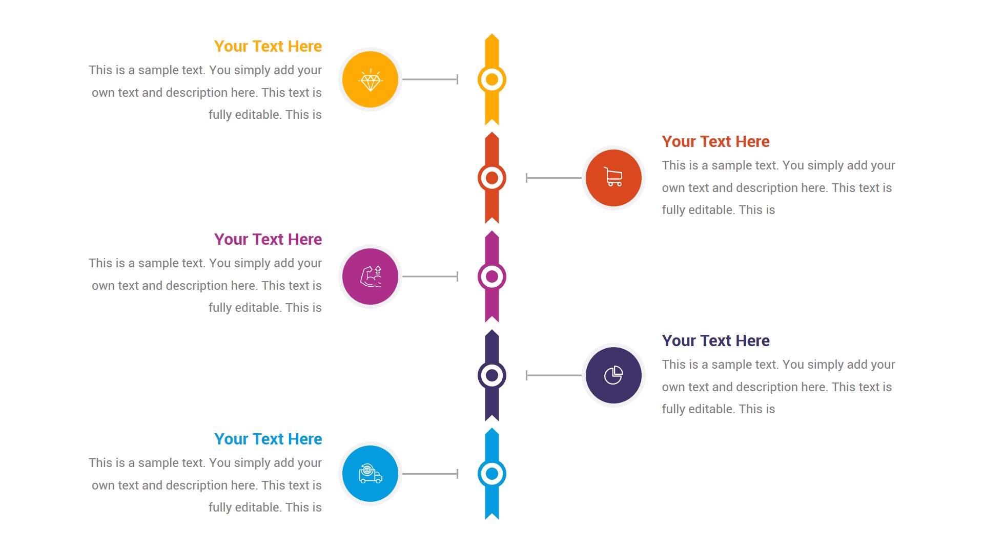 Steps Infographic PowerPoint Template, Presentation Templates ...
