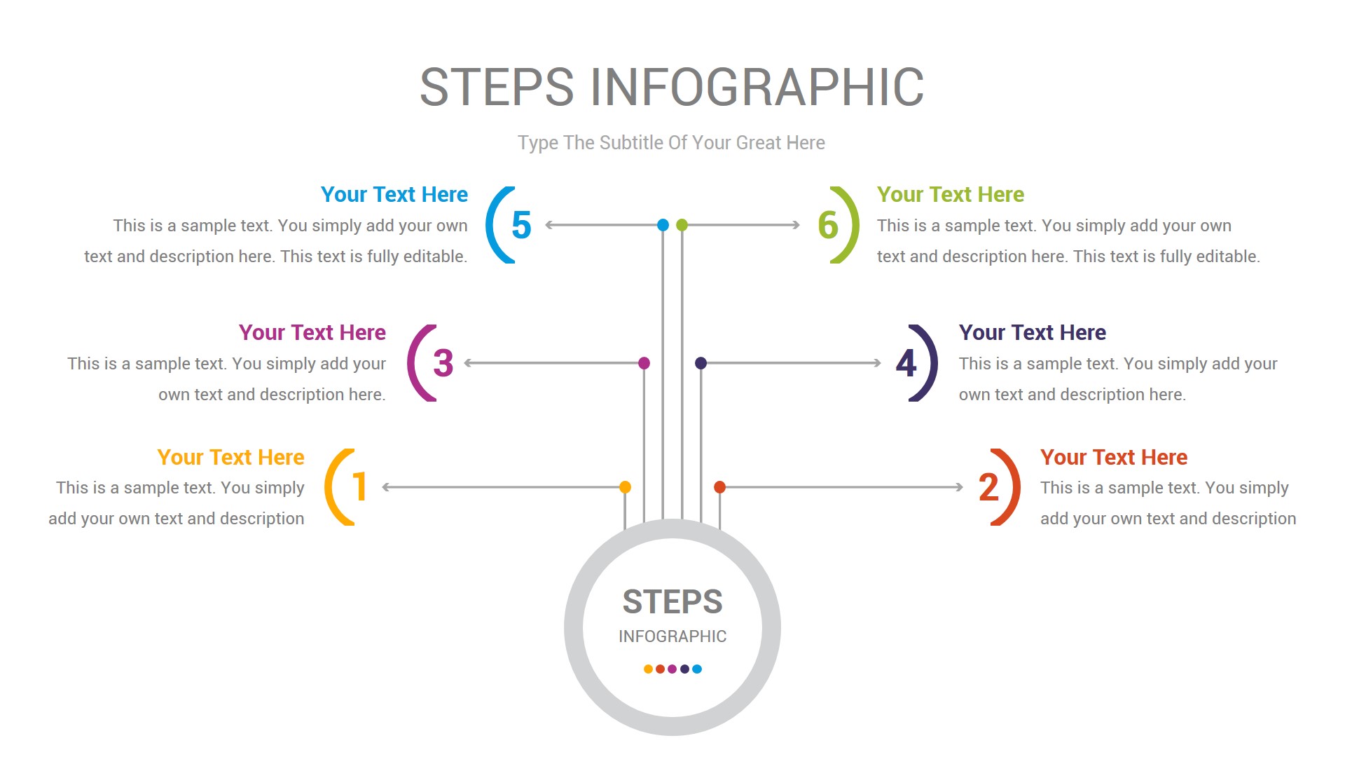 Steps Infographic PowerPoint Template, Presentation Templates ...