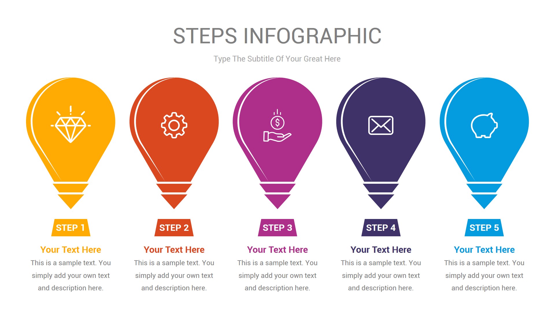 Steps Infographic PowerPoint Template by Neroox | GraphicRiver