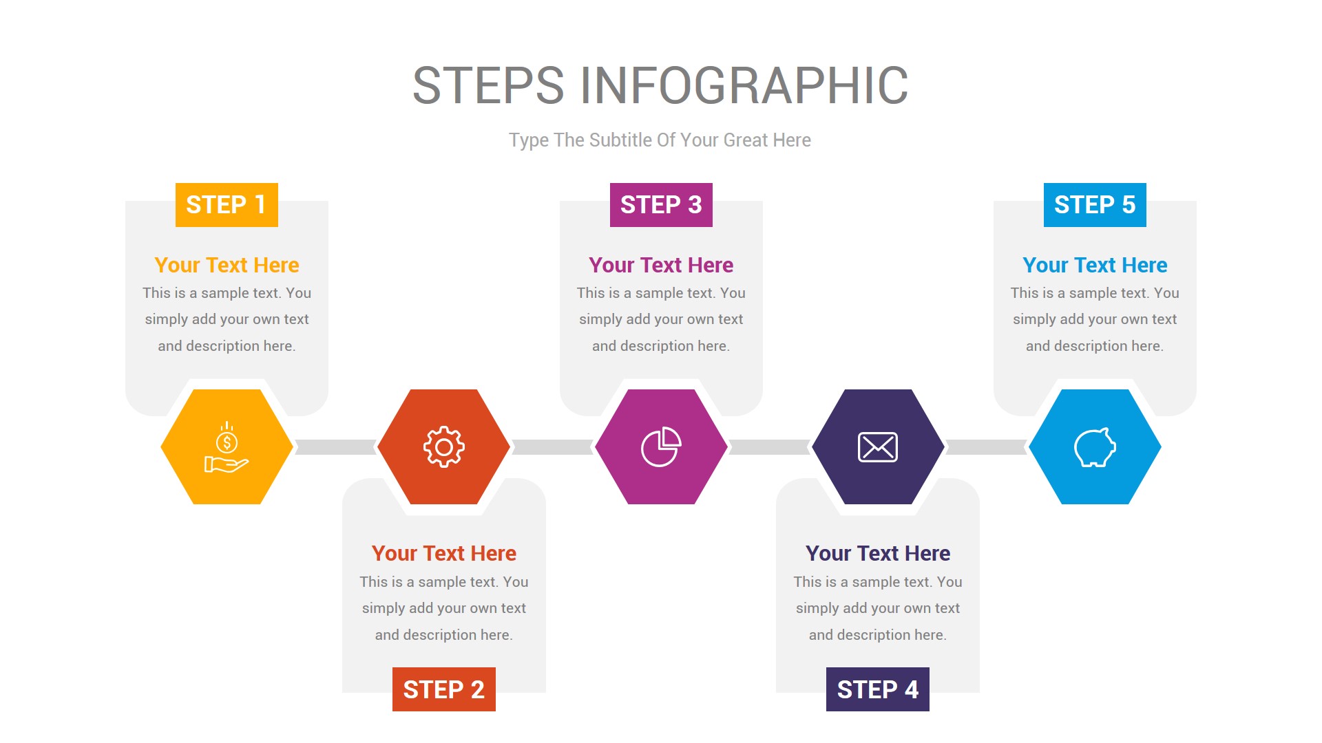 Steps Infographic PowerPoint Template by Neroox | GraphicRiver