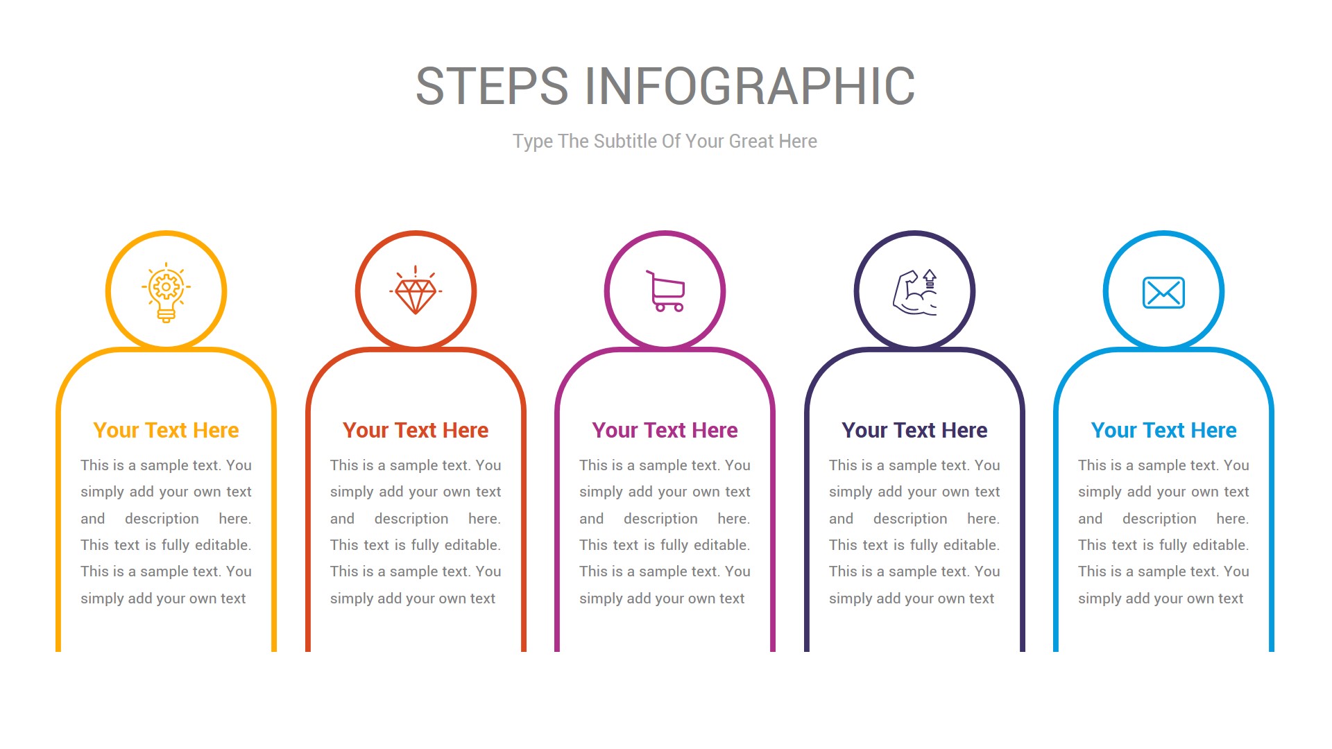 Steps Infographic PowerPoint Template by Neroox | GraphicRiver