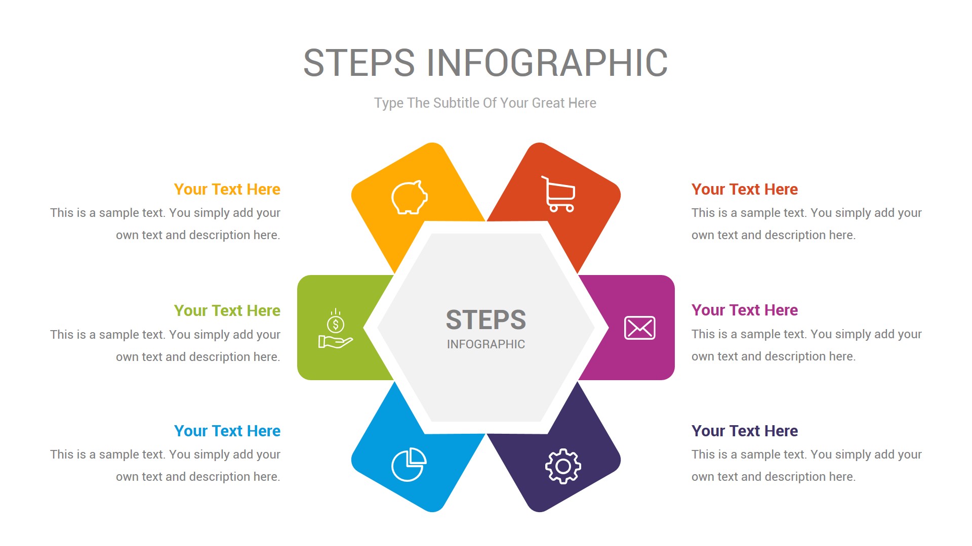 Steps Infographic PowerPoint Template by Neroox | GraphicRiver