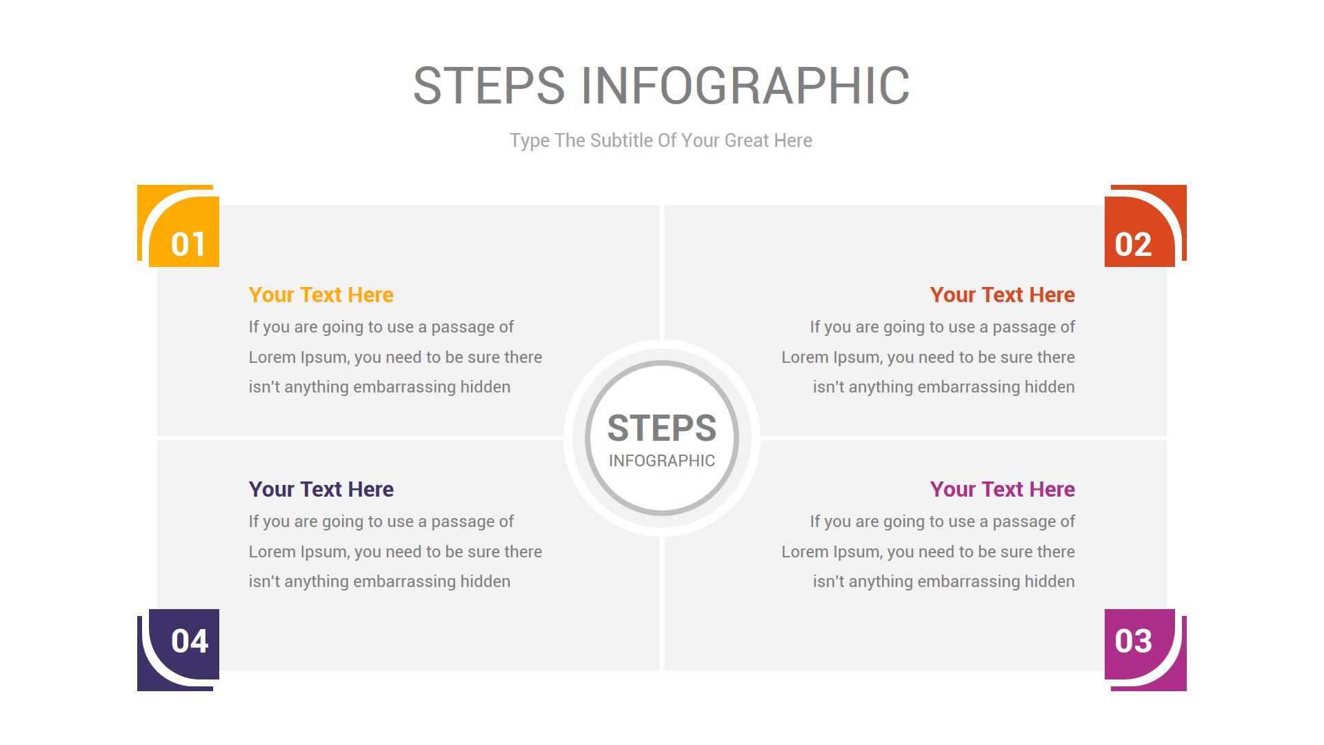 Steps Infographic PowerPoint Template by Neroox | GraphicRiver