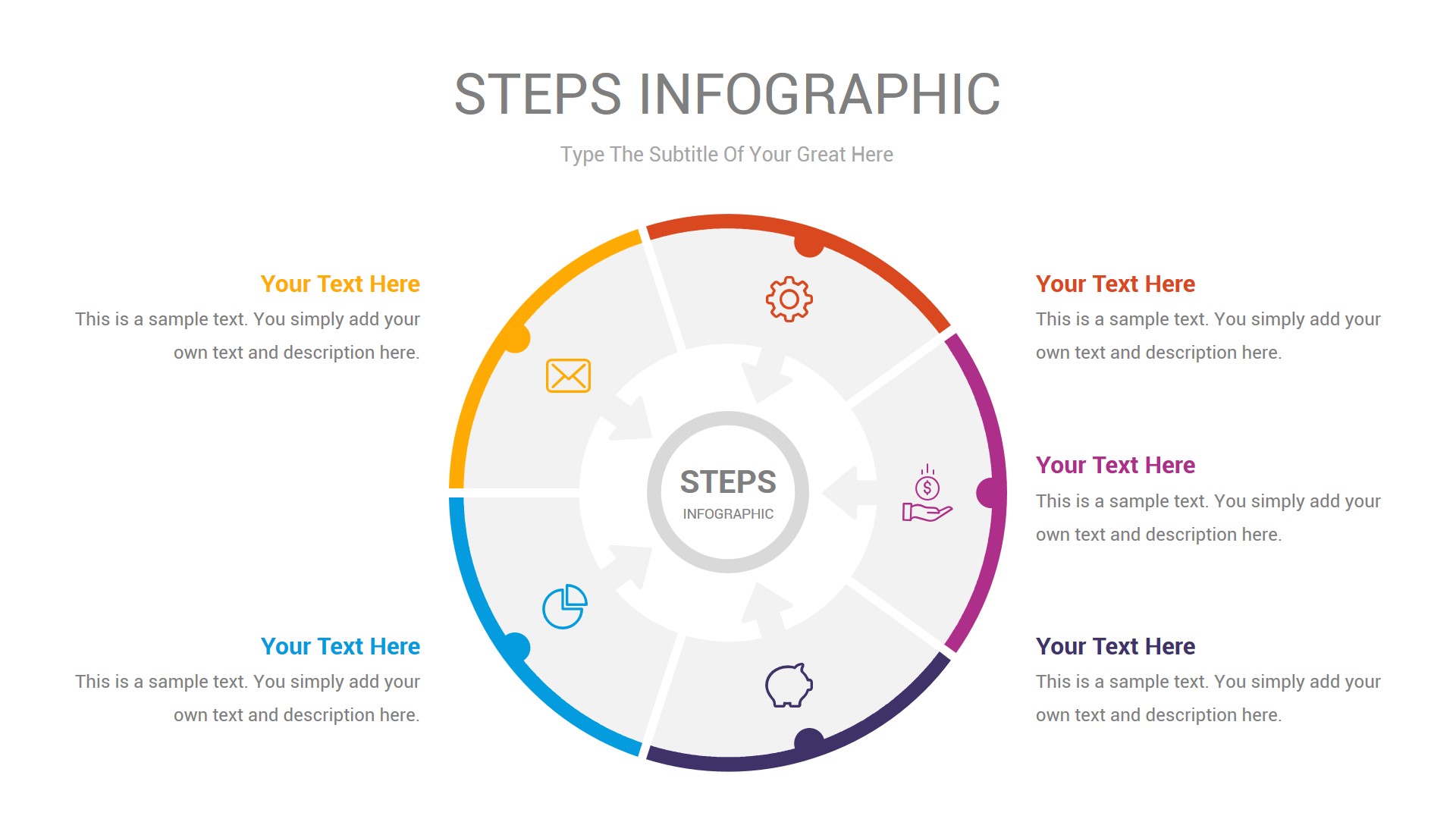 Steps Infographic PowerPoint Template by Neroox | GraphicRiver