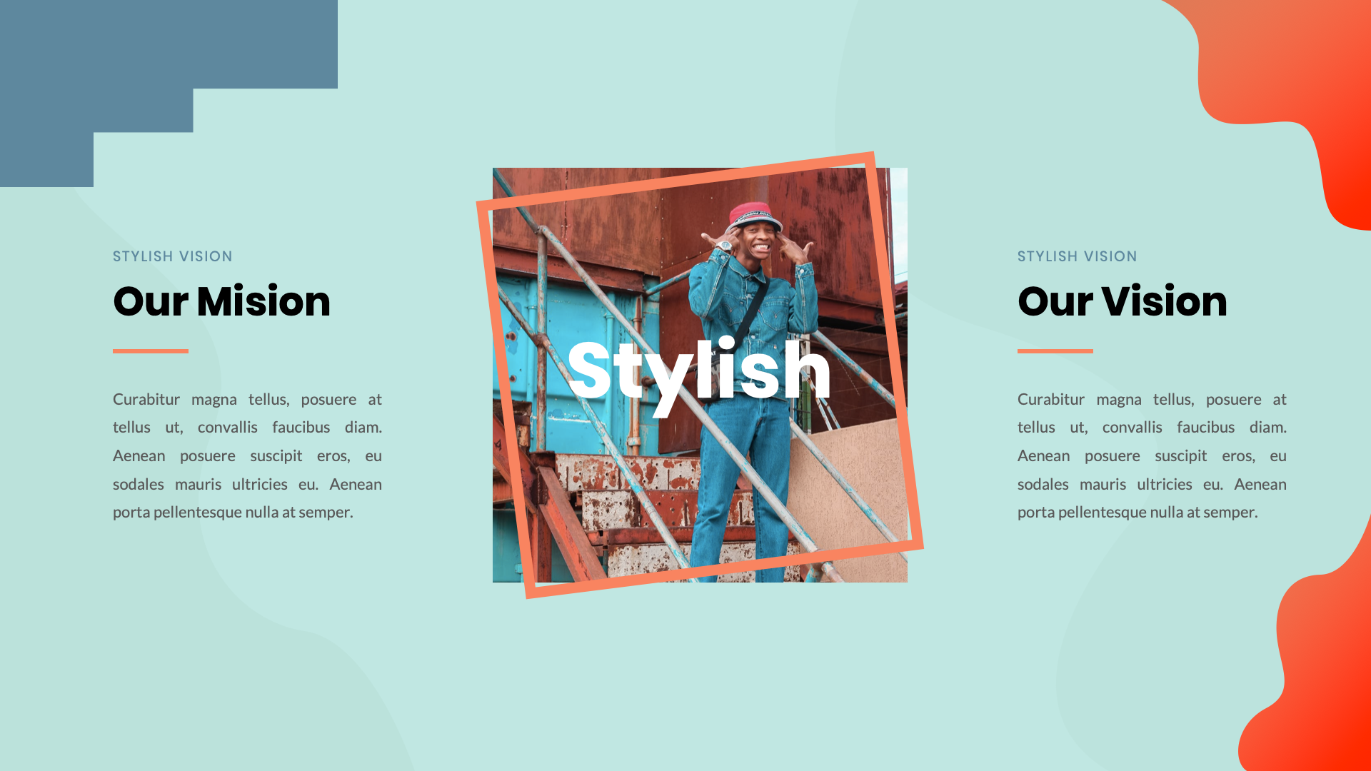 Stylish - Creative PowerPoint Presentation Template, Presentation Templates