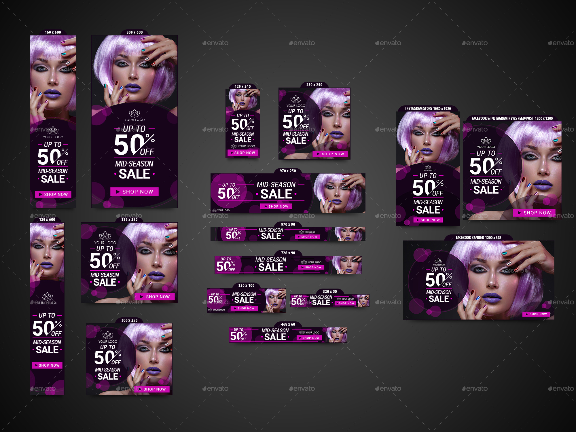 Sale Banners Bundle, Web Elements | GraphicRiver