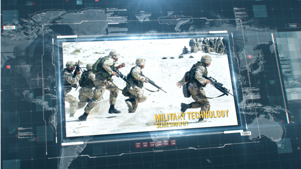 Military Technology Slideshow, After Effects Project Files | VideoHive