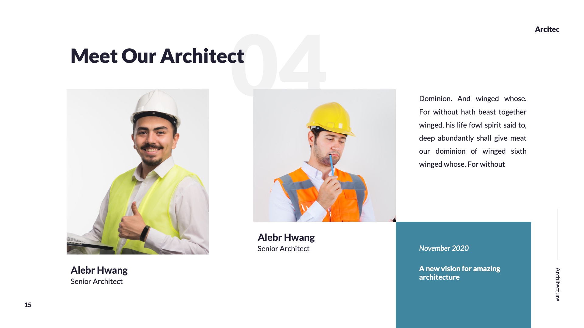 Arcitec - Architecture PowerPoint Templates, Presentation Templates