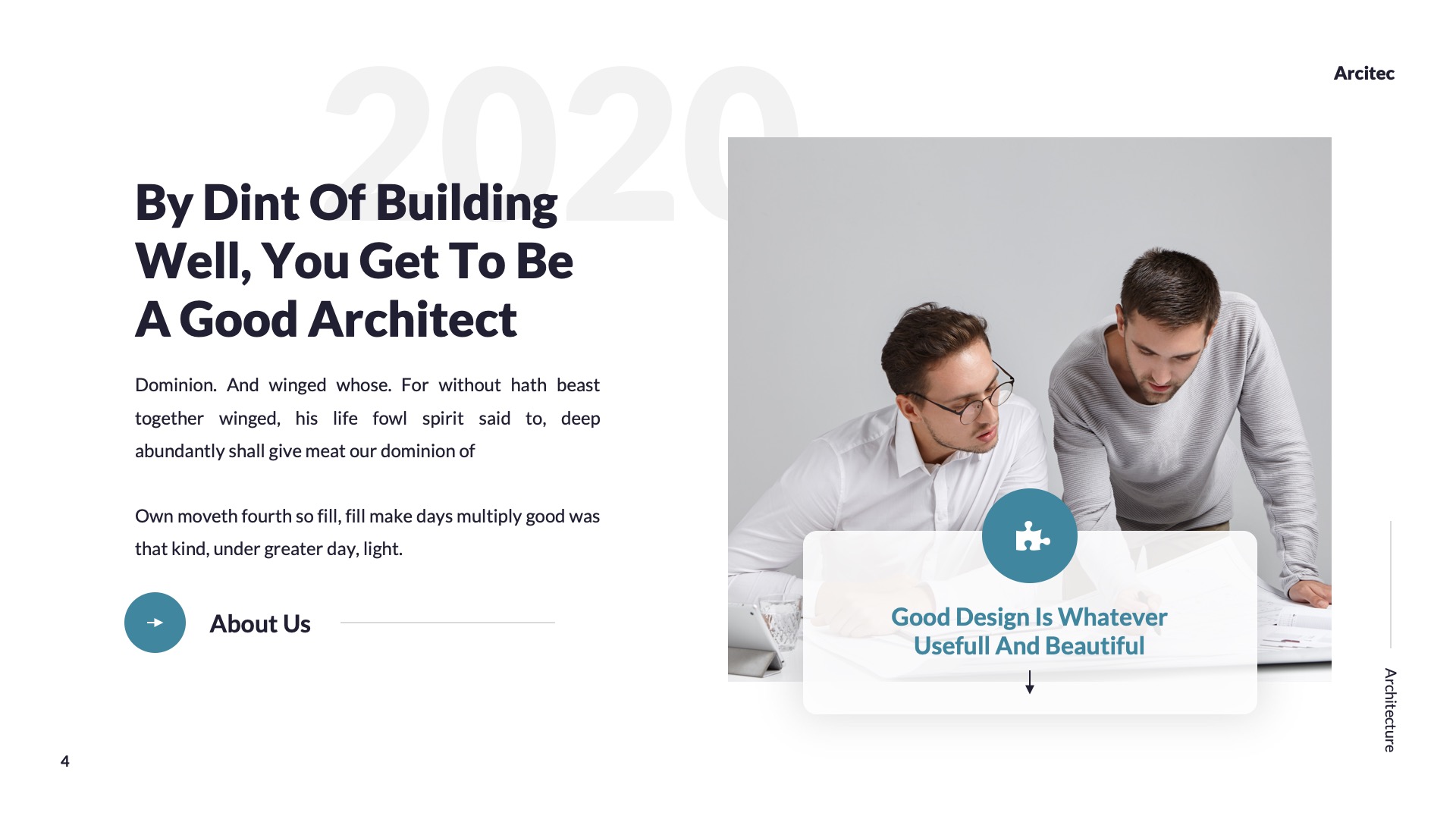 Arcitec - Architecture Keynote Template, Presentation Templates ...