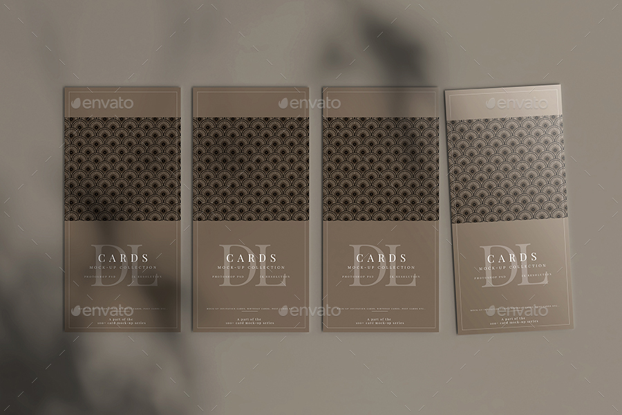 DL Card Mockups, Graphics | GraphicRiver