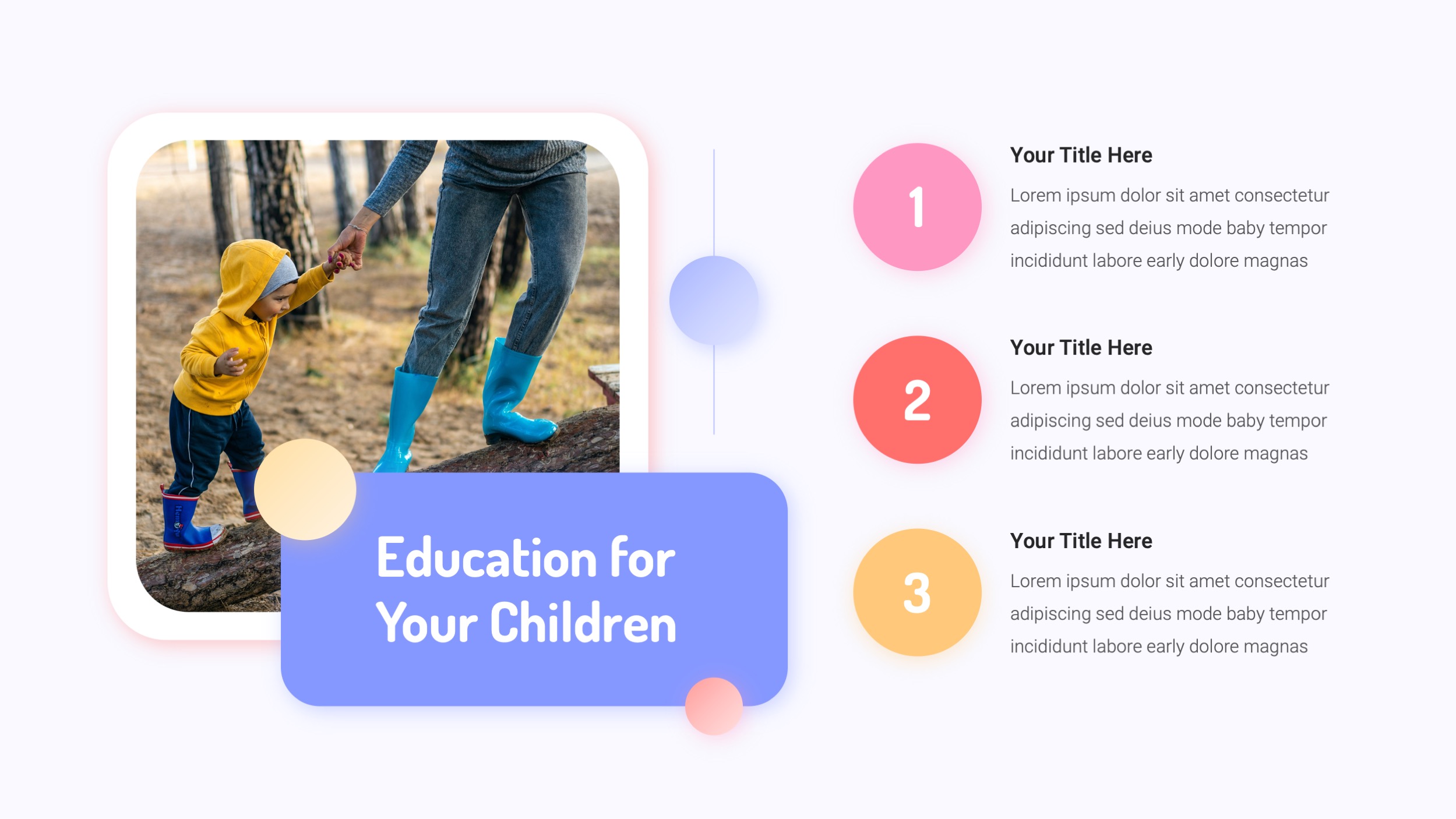 Kindergarten & Preschool Google Slides Template by Graphue | GraphicRiver