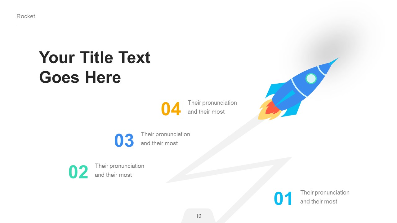 Rocket Infographic Powerpoint Presentation Template, Presentation Templates