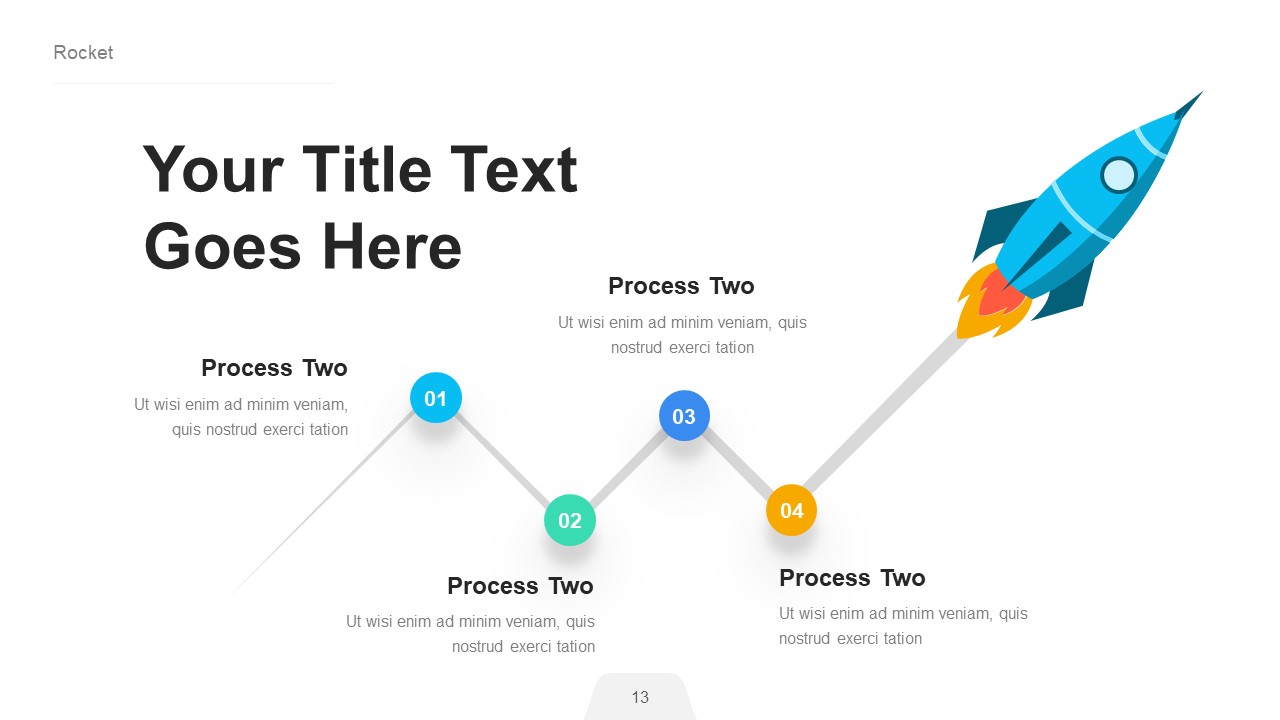 Rocket Infographic Powerpoint Presentation Template, Presentation Templates