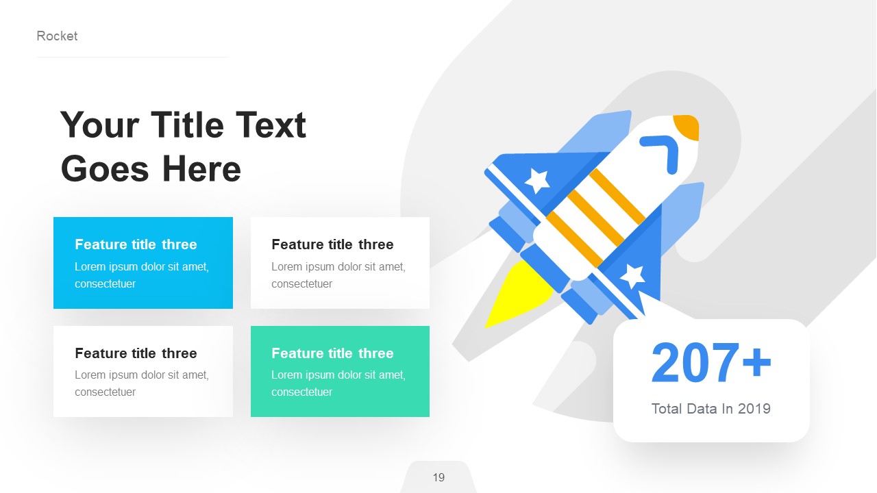 Rocket Infographic Powerpoint Presentation Template, Presentation Templates