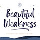 Beautiful Weakness - Handwritten Font, Fonts | GraphicRiver