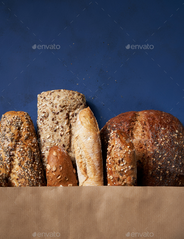 Bread bakery background. Stock Photo by milabond | PhotoDune