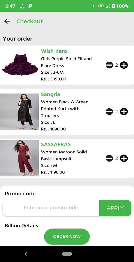 Shoporder (Android) - e-commerce application (single and multi vendor ...