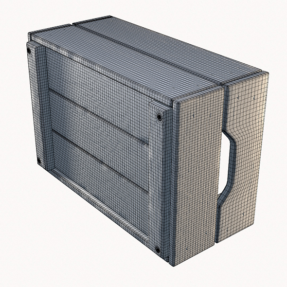 Realistic of wooden crate with PBR textures by Lotus_Studio | 3DOcean