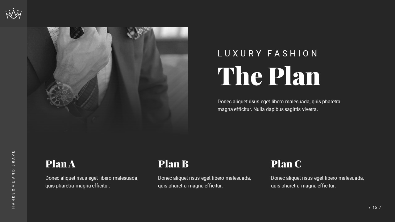 Doluxe Luxury Presentation Powerpoint Template, Presentation Templates