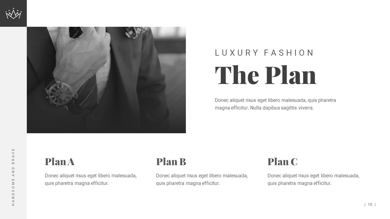 Doluxe Luxury Presentation Powerpoint Template by RRgraph | GraphicRiver