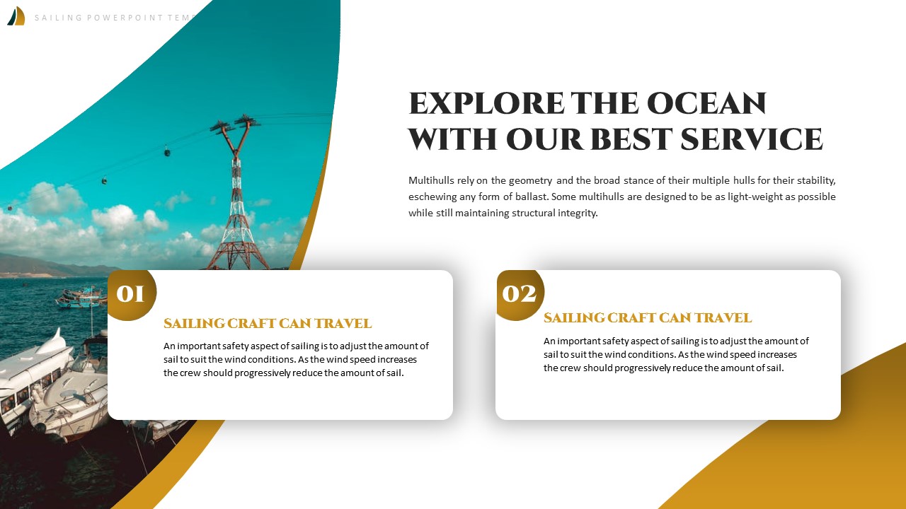 Sailing Ocean Presentation Template, Presentation Templates | GraphicRiver