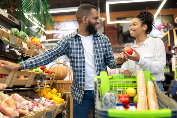 Happy Grocery Shopper