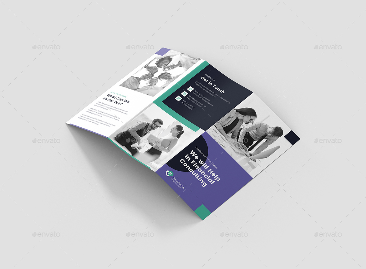Consultations – Brochures Bundle Print Templates 7 in 1, Print Templates
