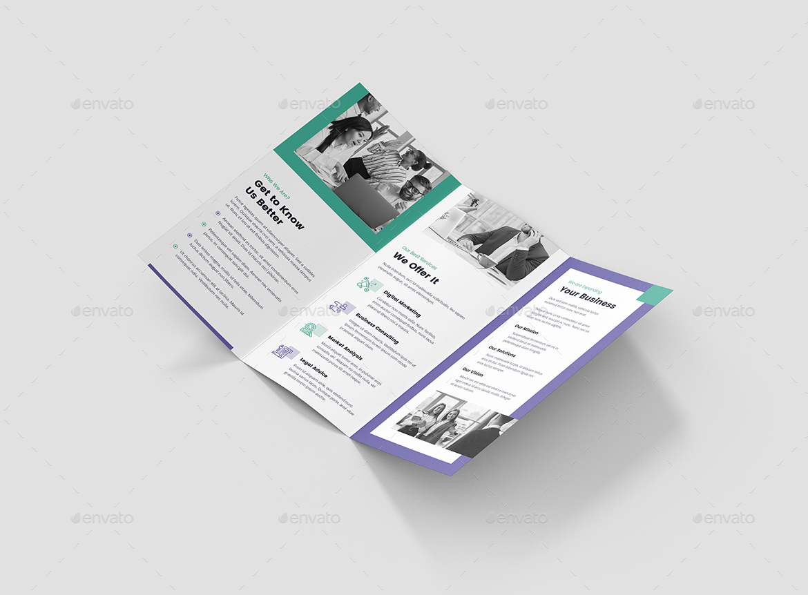 Consultations – Brochures Bundle Print Templates 7 in 1, Print Templates