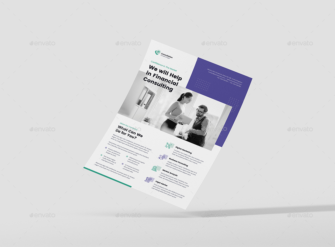 Consultations – Brochures Bundle Print Templates 7 in 1, Print Templates