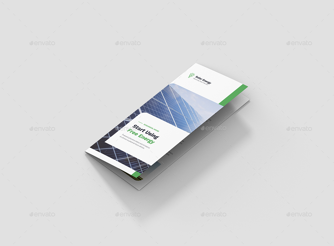 Solar Energy – Brochures Bundle Print Templates 7 in 1, Print Templates