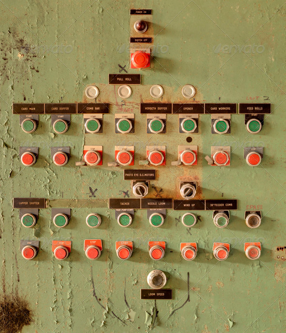 old switch board Stock Photo by SeanPavone | PhotoDune