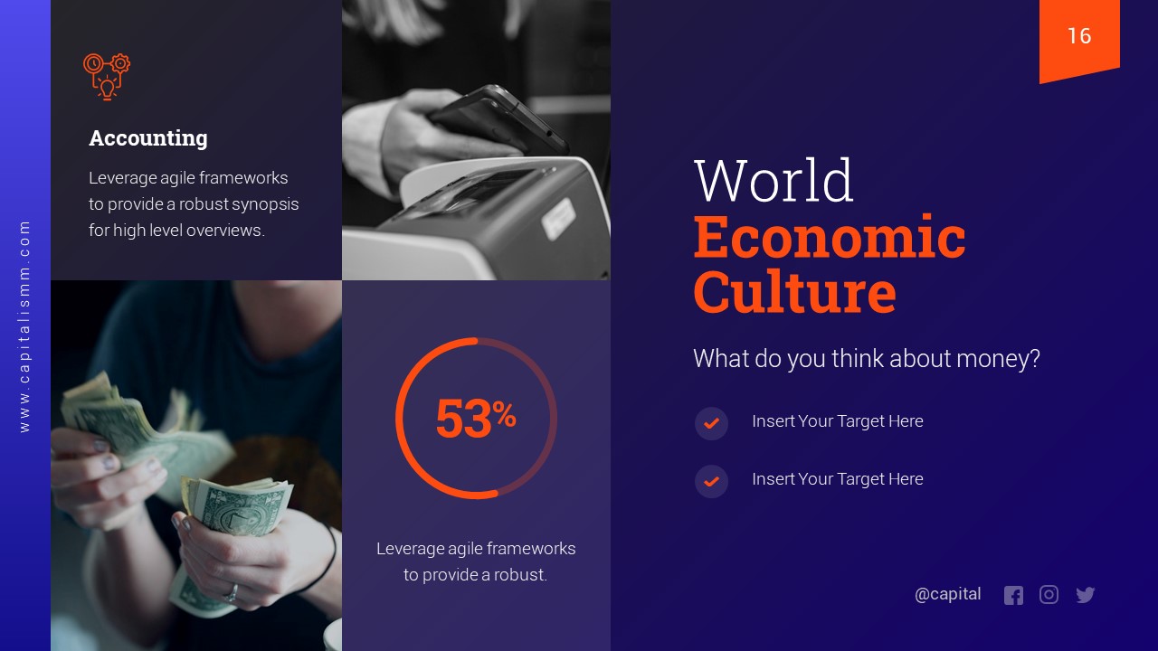 Capitalism World Economic Culture Keynote Presentation Template ...