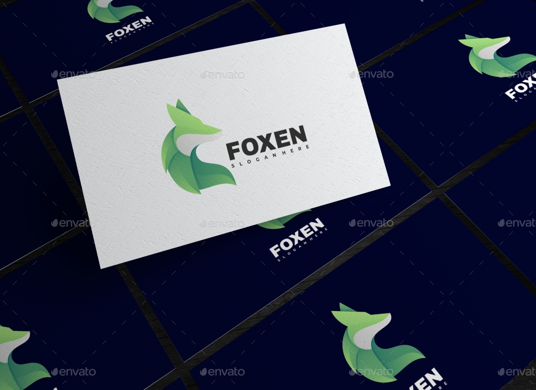 Fox Gradient Logo Template, Logo Templates | GraphicRiver