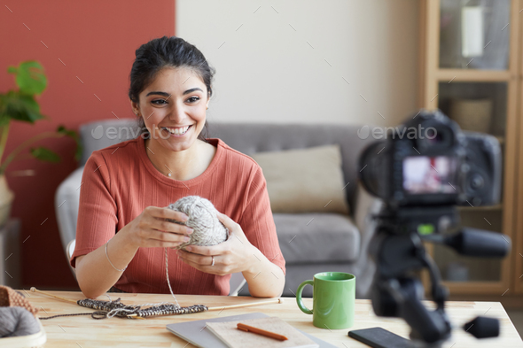 Woman running her blog Stock Photo by AnnaStills | PhotoDune