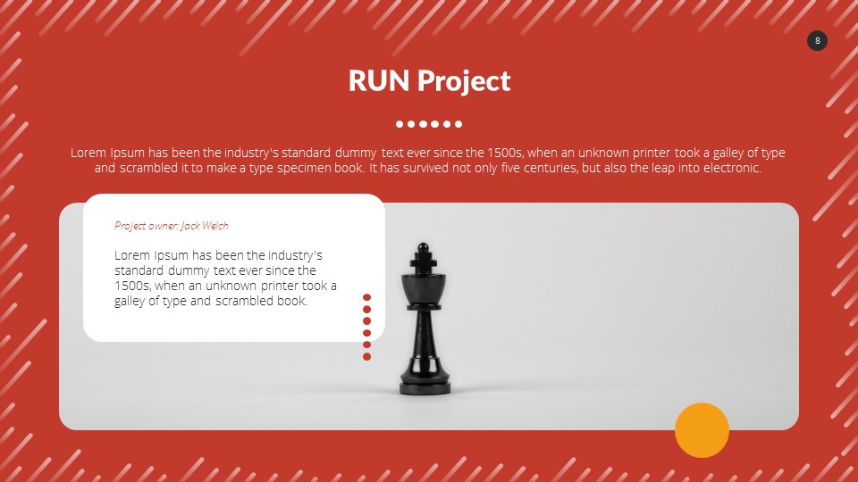 Run Project PowerPoint Presentation Template, Presentation Templates