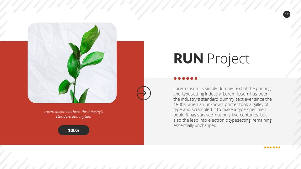 Run Project PowerPoint Presentation Template, Presentation Templates