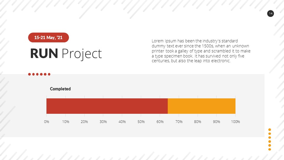 Run Project PowerPoint Presentation Template, Presentation Templates