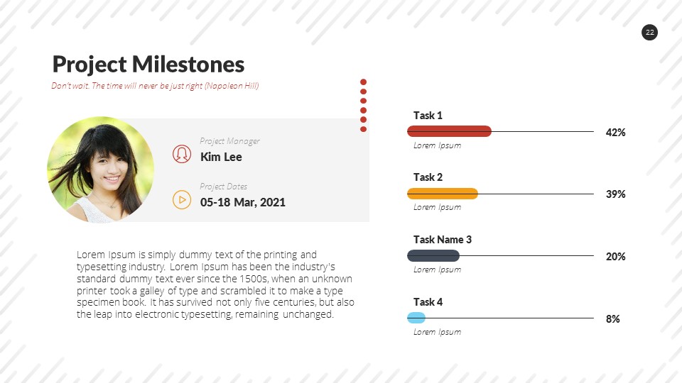Run Project PowerPoint Presentation Template, Presentation Templates