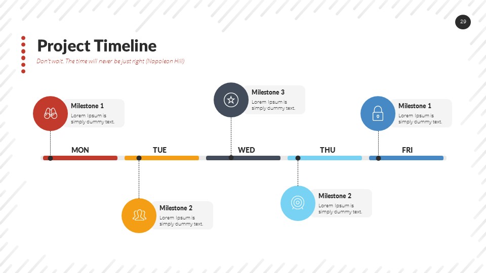 Run Project PowerPoint Presentation Template, Presentation Templates