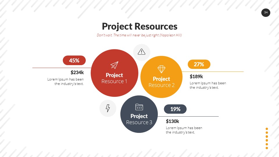 Run Project PowerPoint Presentation Template, Presentation Templates